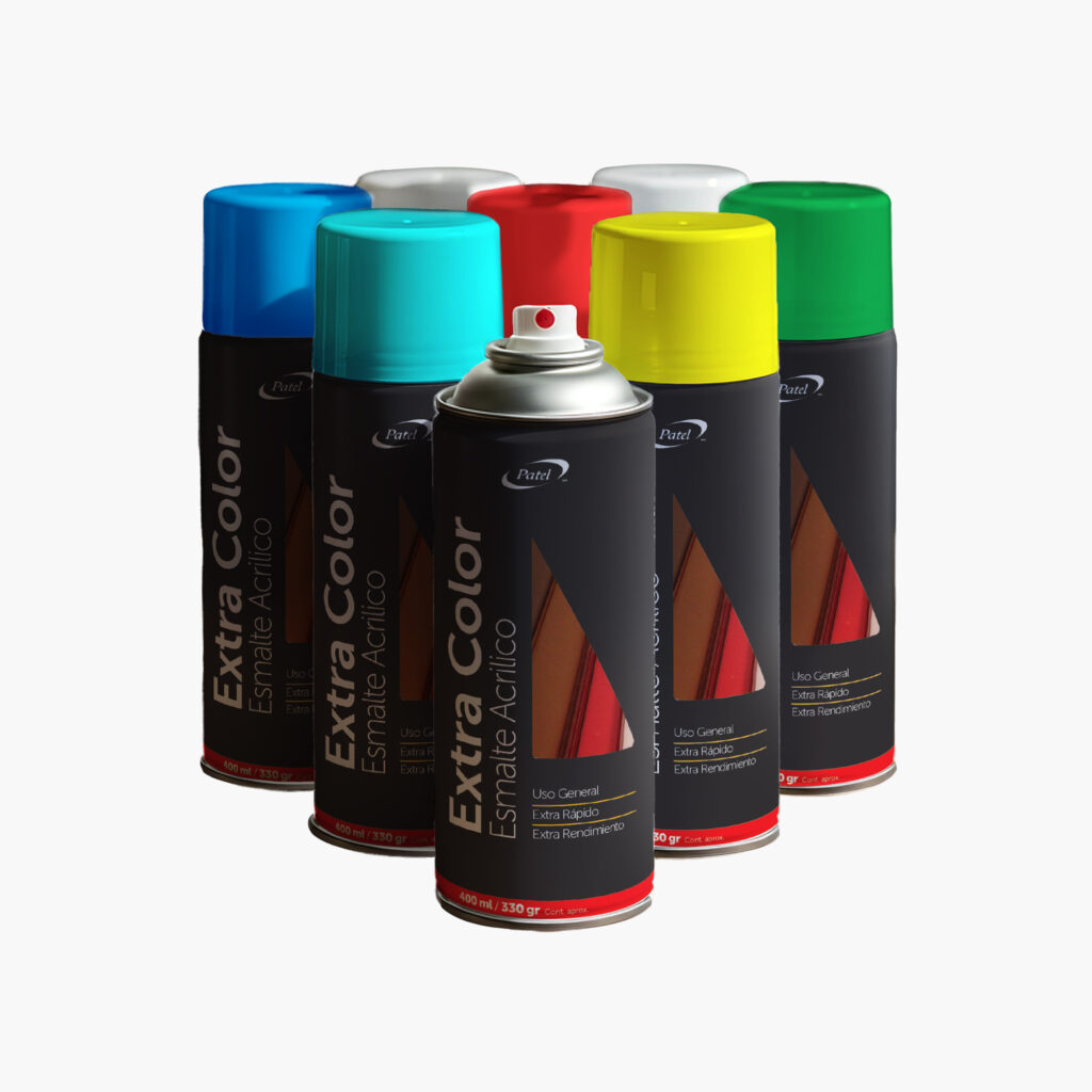 Pintura Spray Extra Color – Adhesivos Patel